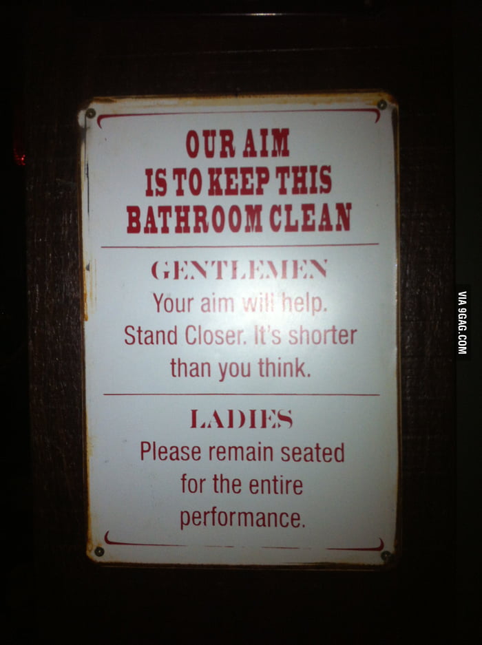 Saw this on a irish pub´s bathroom in brazil yesterday - 9GAG