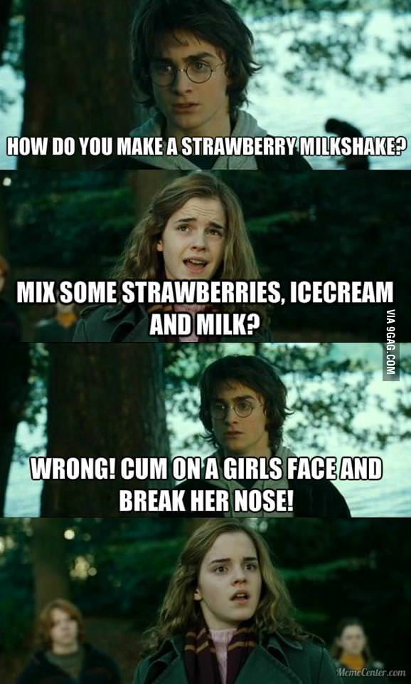 Strawberry milkshake - 9GAG