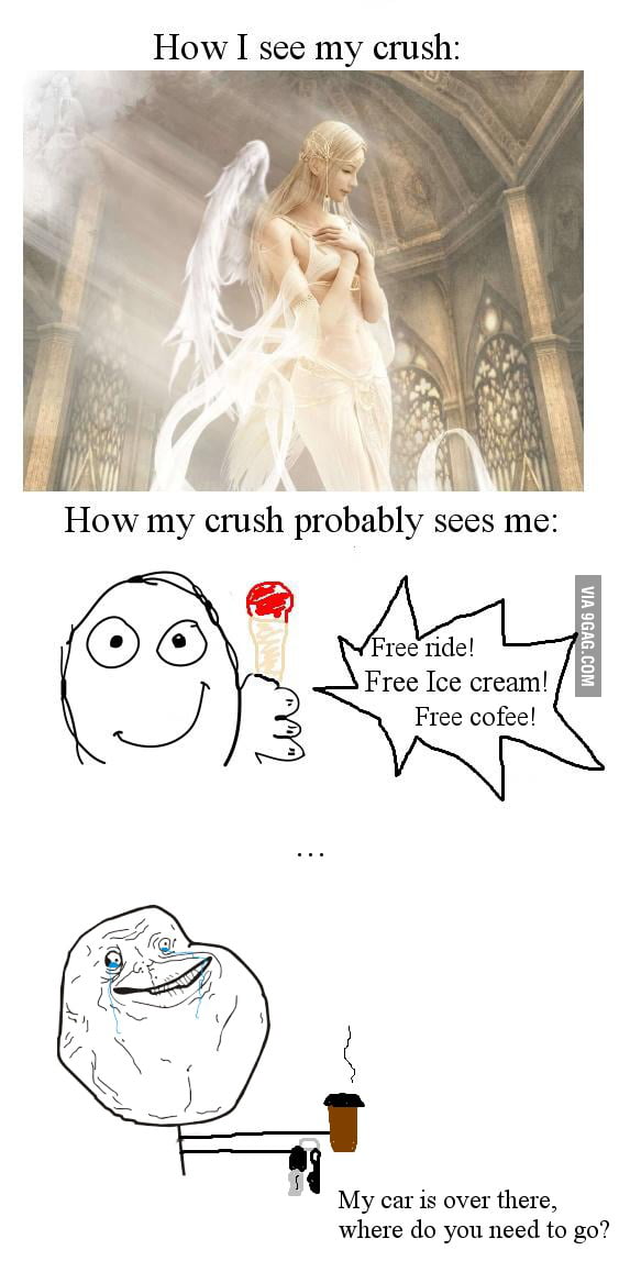 Sad difference of perspective - 9GAG