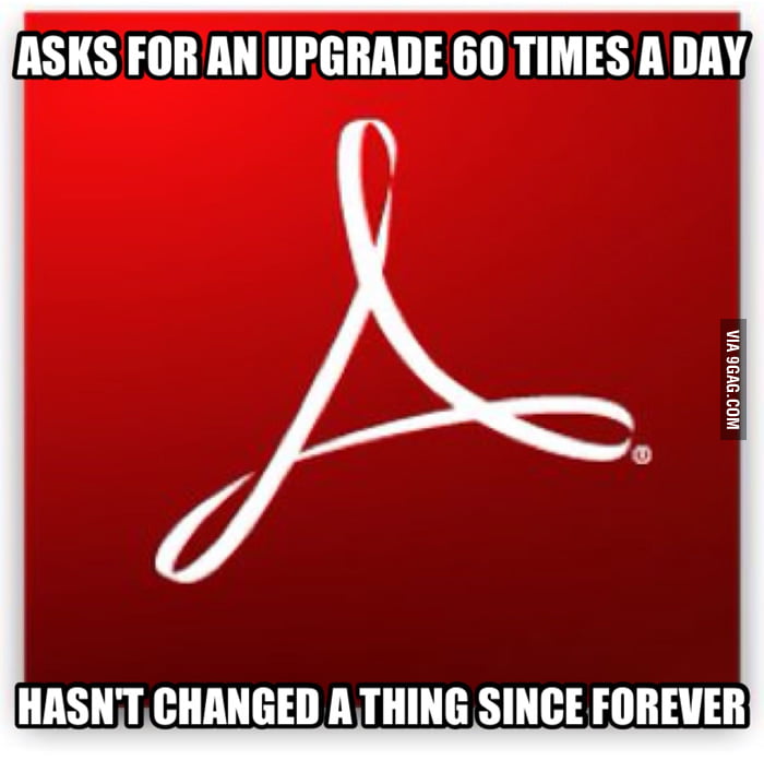 Scumbag adobe - 9GAG
