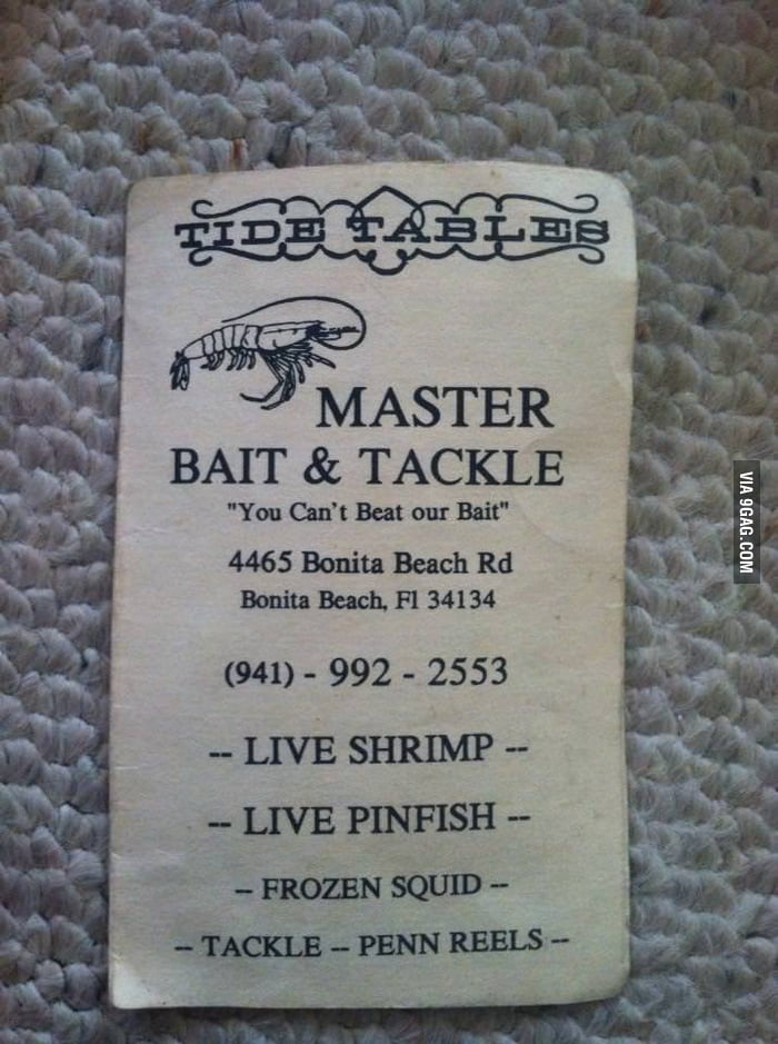 Master Bait and Tackle - 9GAG