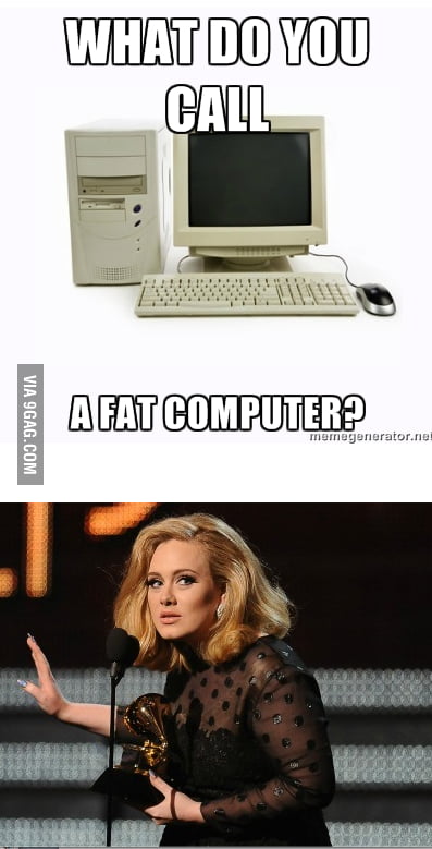 Adele (A Dell) - 9GAG