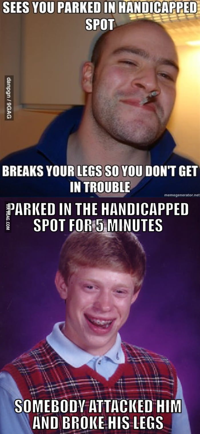 Even good guy Greg can't bring him good luck - 9GAG