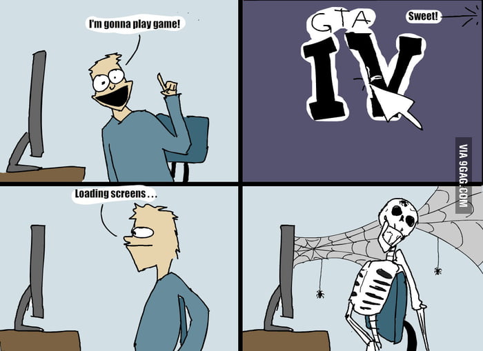 GTA IV loading screens ._. - 9GAG