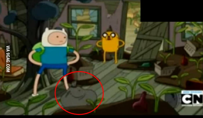 Forever Alone hidden in adventure time - 9GAG