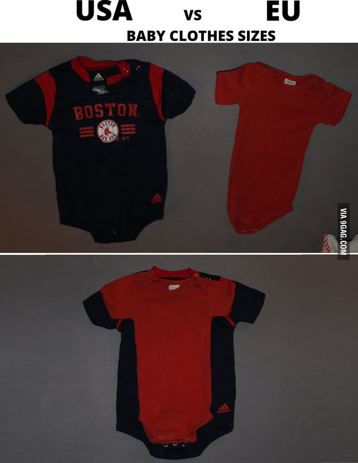 USA Vs EU Baby Clothes Sizes 9GAG USA Vs EU Baby Clothes Sizes 9GAG