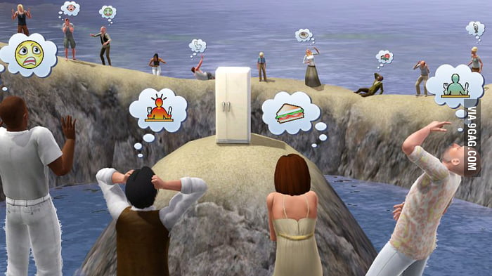 Sims: Hunger Games - 9GAG