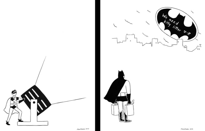 Batman Loves Robin - 9GAG