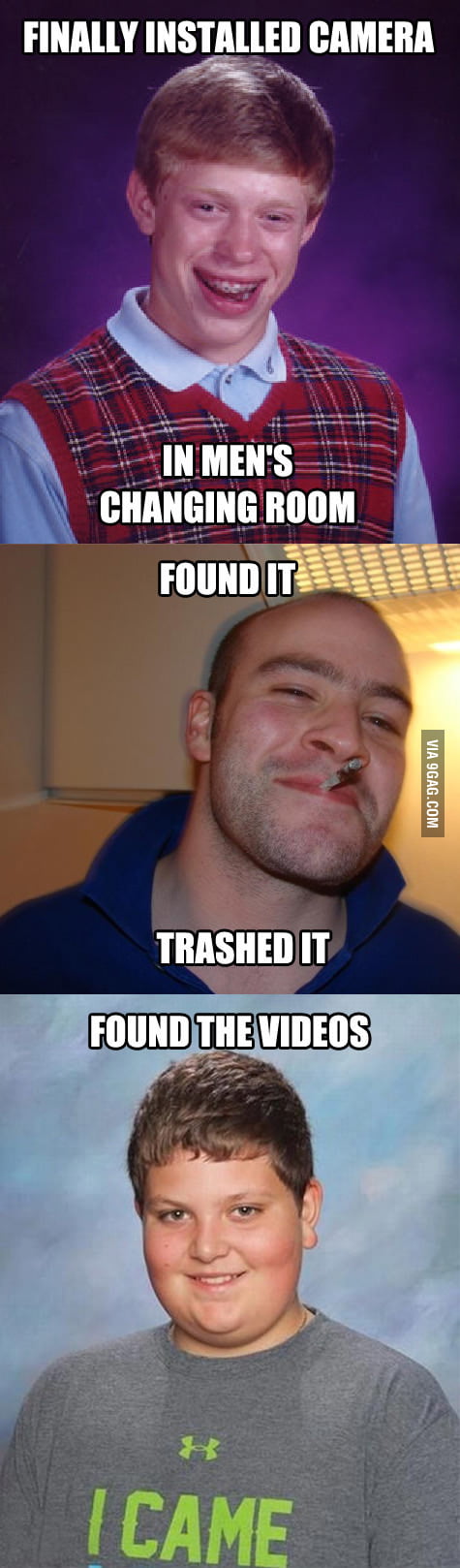 Brian installed a camera... - 9GAG