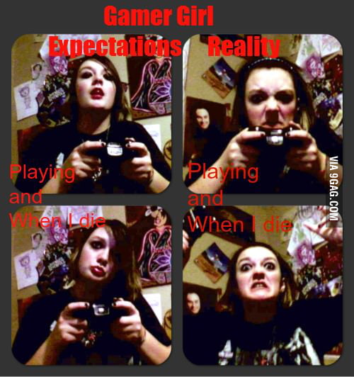Gamer Chicks - 9GAG