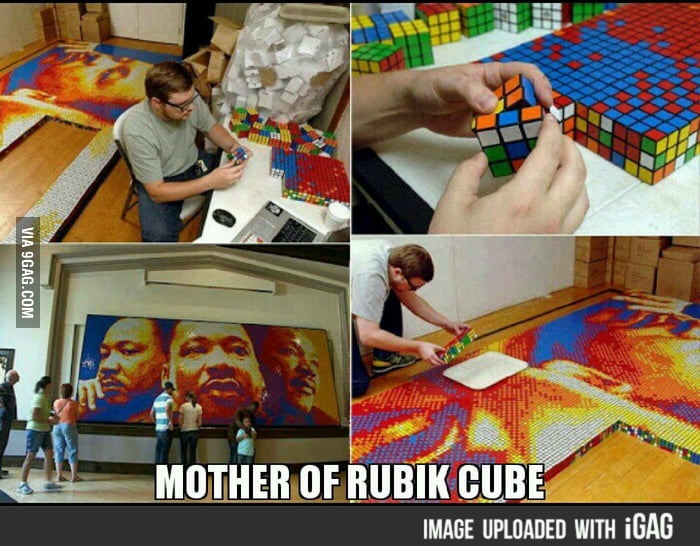 Mother of rubik's cube - 9GAG