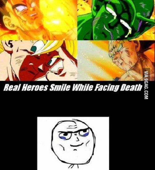 Real Heroes Smile While Facing Death - 9GAG