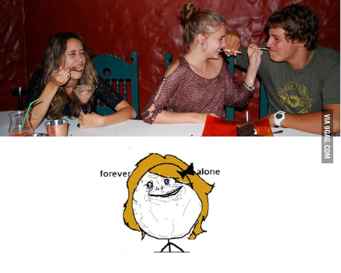 Forever Alone Girl - 9GAG