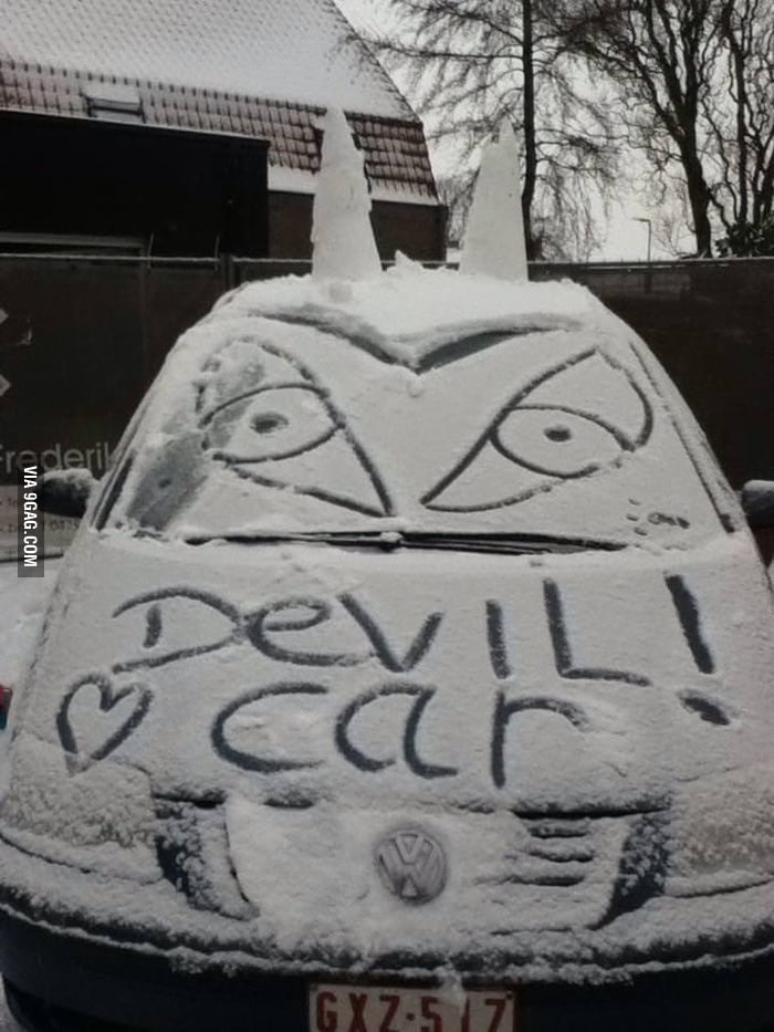 The Devils Car ;D - 9GAG