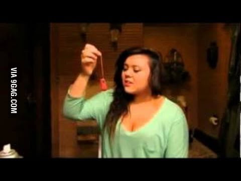 GIRL EATS BLOODY TAMPON! (VIDEO AND REACTION) - 9GAG