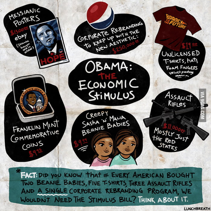 How President Obama save the USA - 9GAG