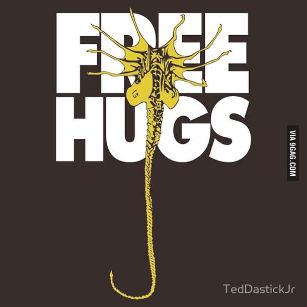 Free Hugs! Via Xenomorph - 9GAG