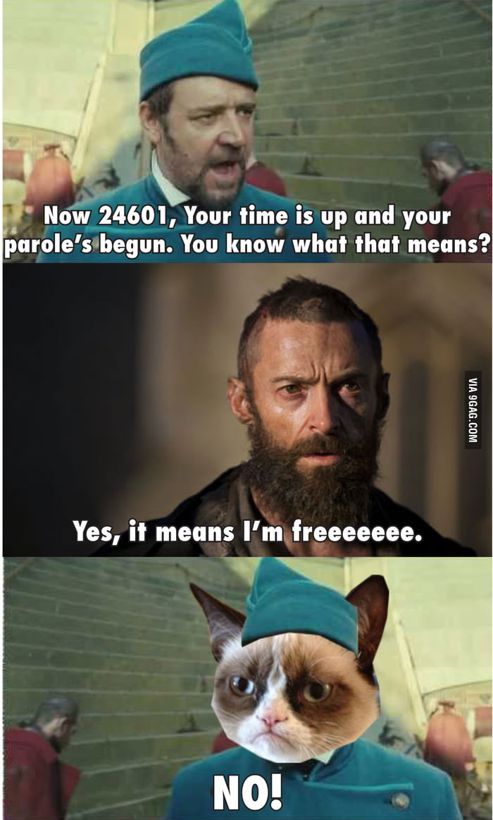 Grumpy Cat Javert - 9GAG