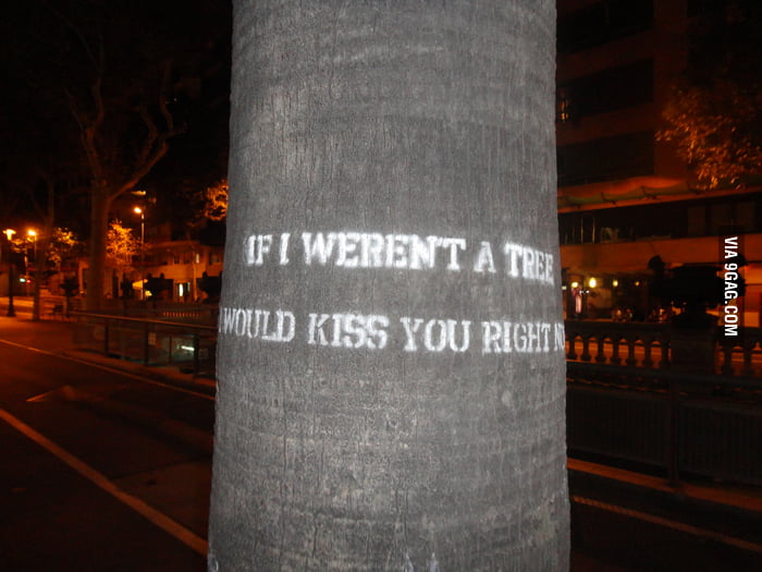 Ohh Stop it you... tree... - 9GAG