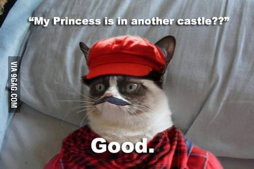 Grumpy Mario - 9GAG