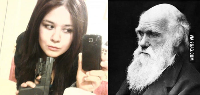 Poor sad Darwin - 9GAG