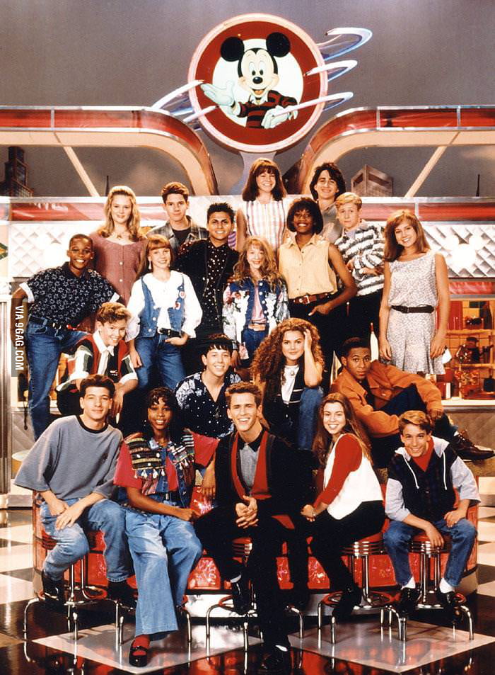 Mickey Mouse Club cast 1990's - 9GAG