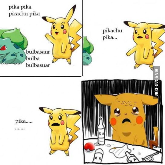 Poor Pikachu... - 9GAG