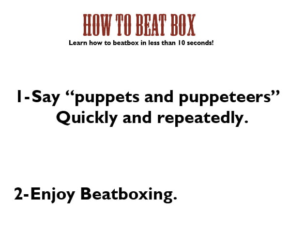 How to beatbox - 9GAG