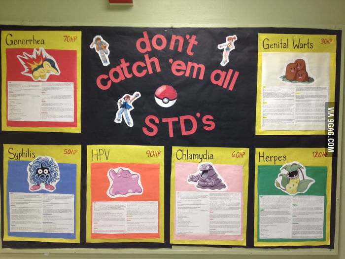 STDs Explained with Pokemon - 9GAG