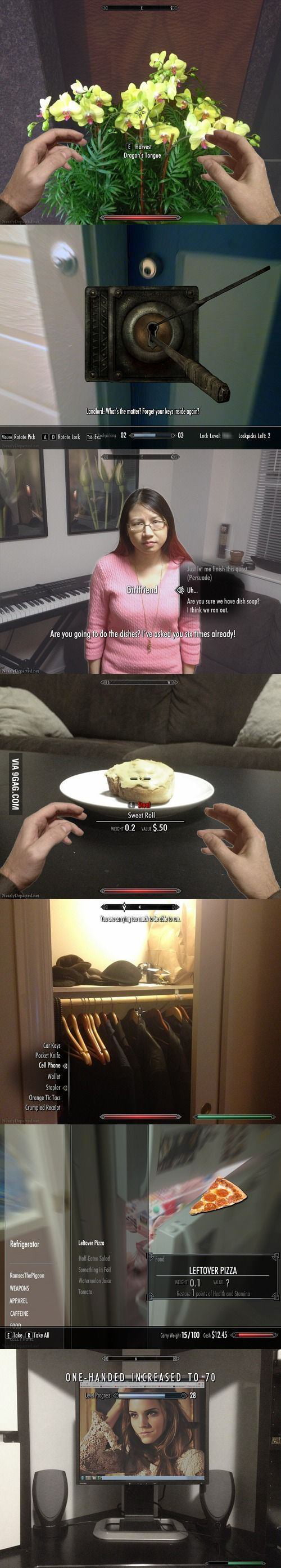Skyrim IRL - 9GAG