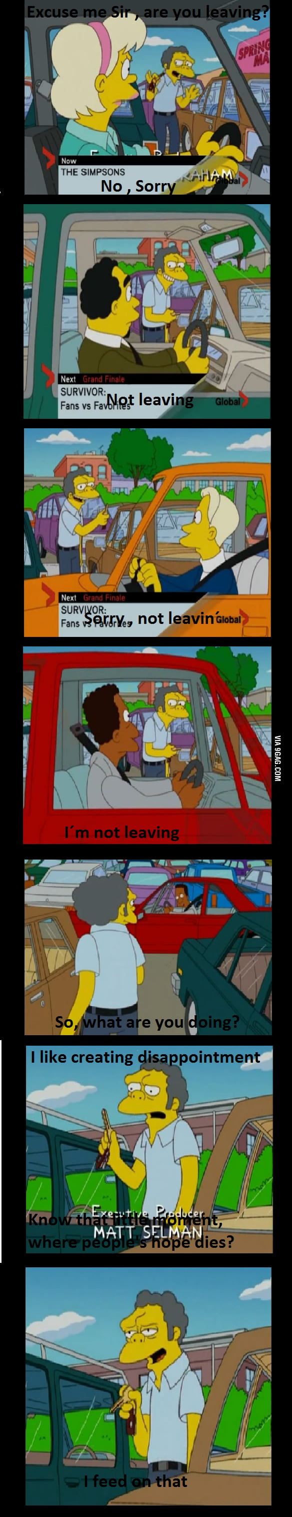 Moe just beeing Moe - 9GAG