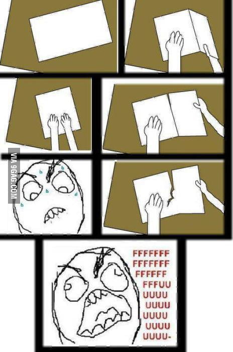 Paper troll - 9GAG