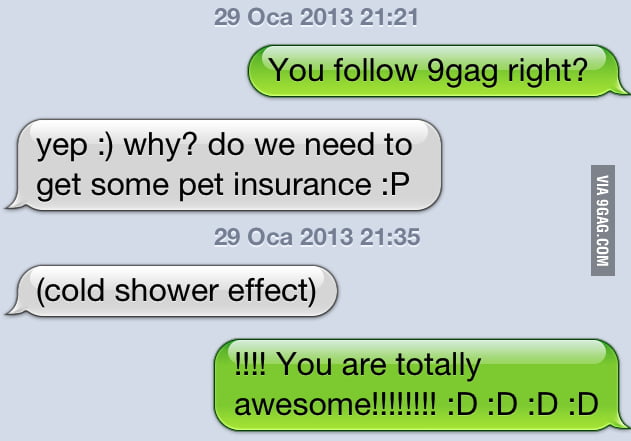 Surprise Pet Insurance Joke! - 9GAG