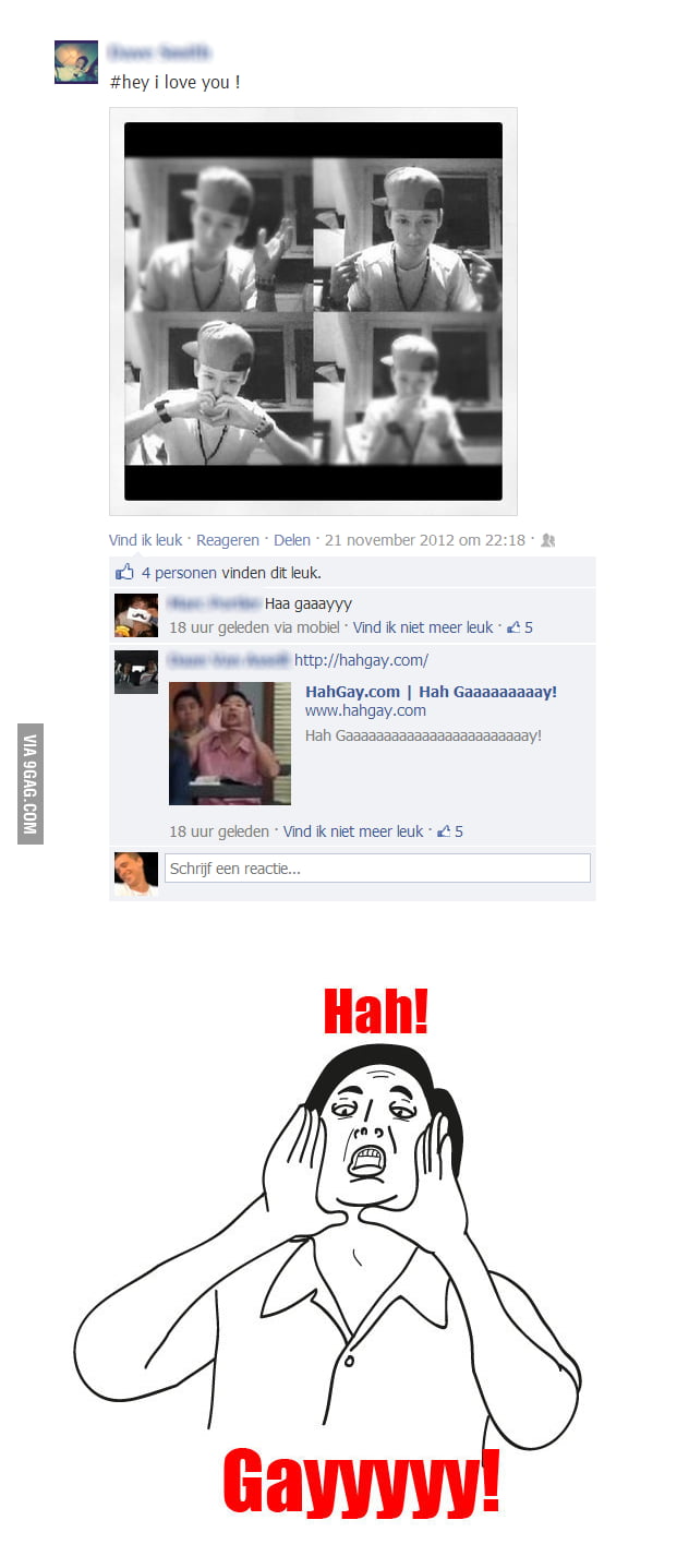 Hah!, Gayyyy! - 9GAG