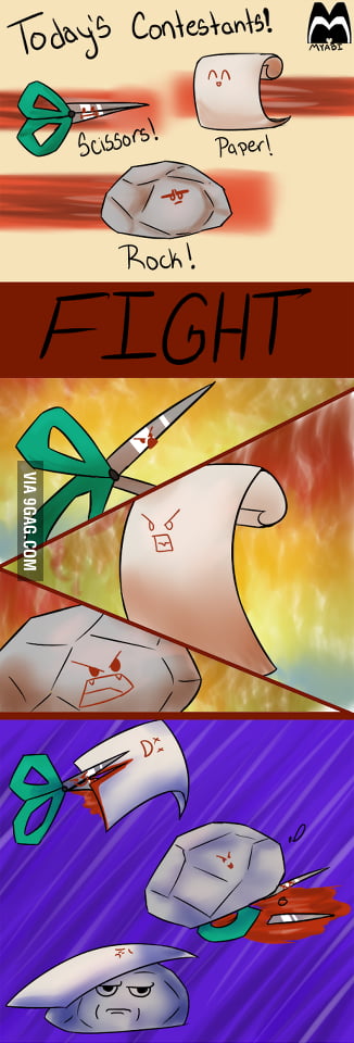 Come on paper! - 9GAG