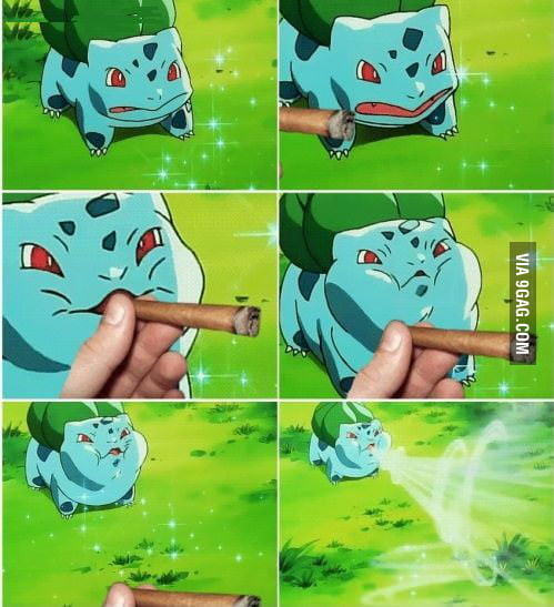 Badass bulbasaur - 9GAG