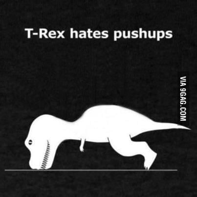 Oh poor T-Rex.. - 9GAG