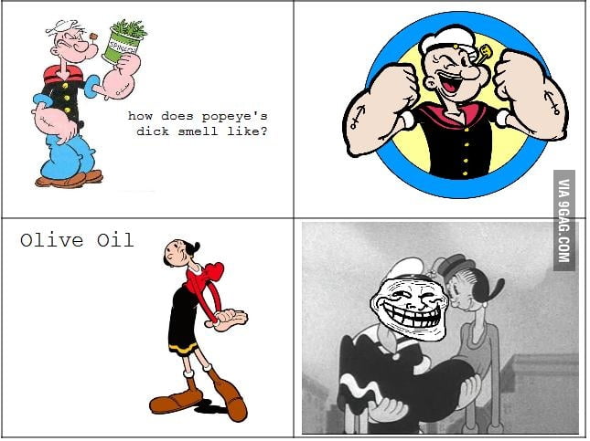 Troll Popeye - 9GAG