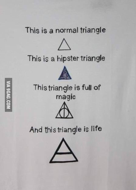Triangles - 9GAG