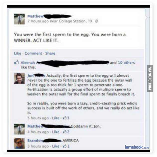 God Dammit Jon! - 9GAG