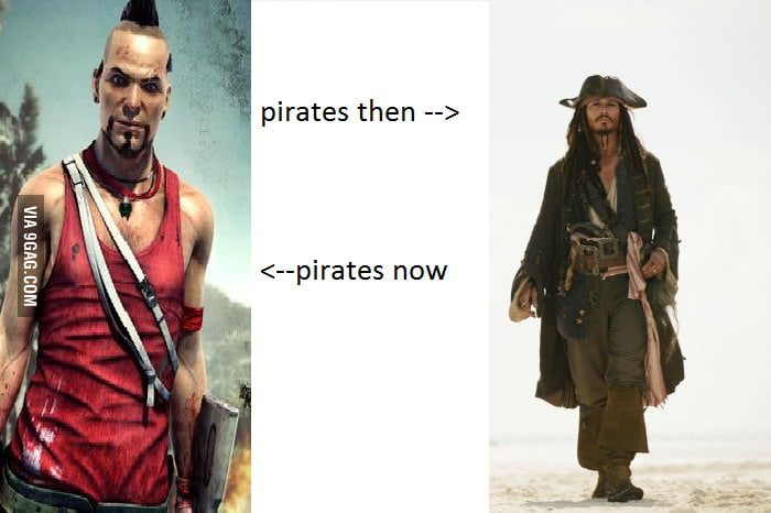 Pirates then.... pirates now - 9GAG