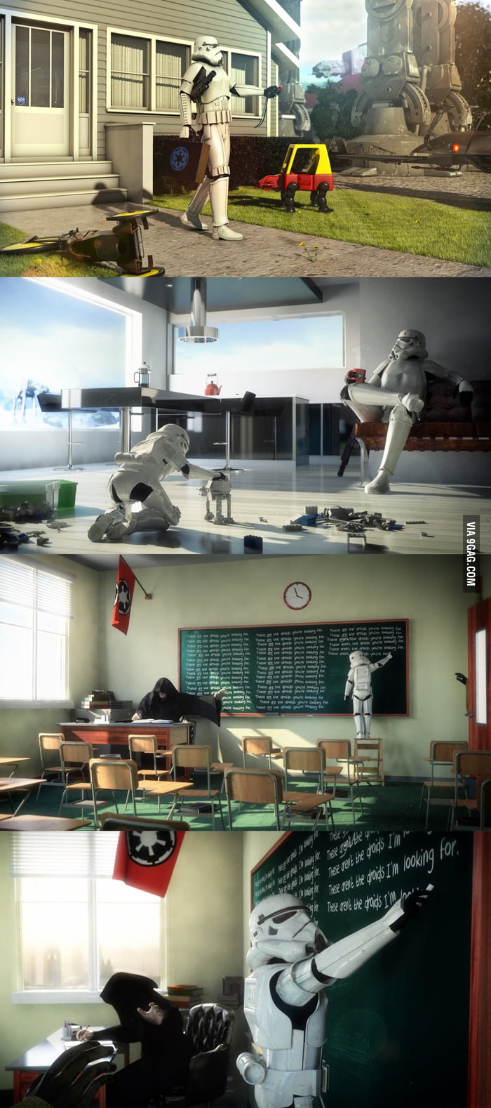 Daily life as a Stormtrooper - 9GAG