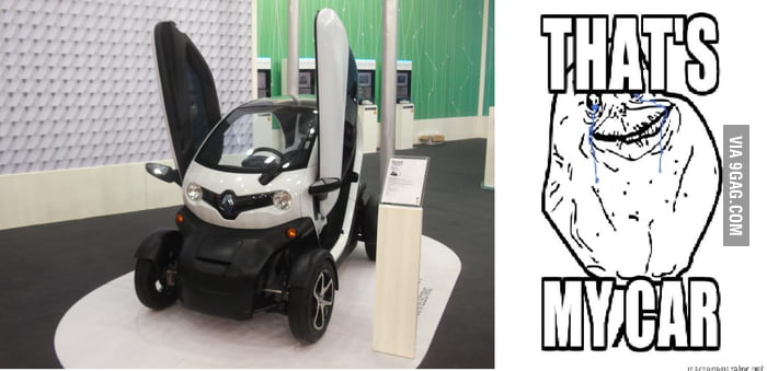 Forever alone car - 9GAG