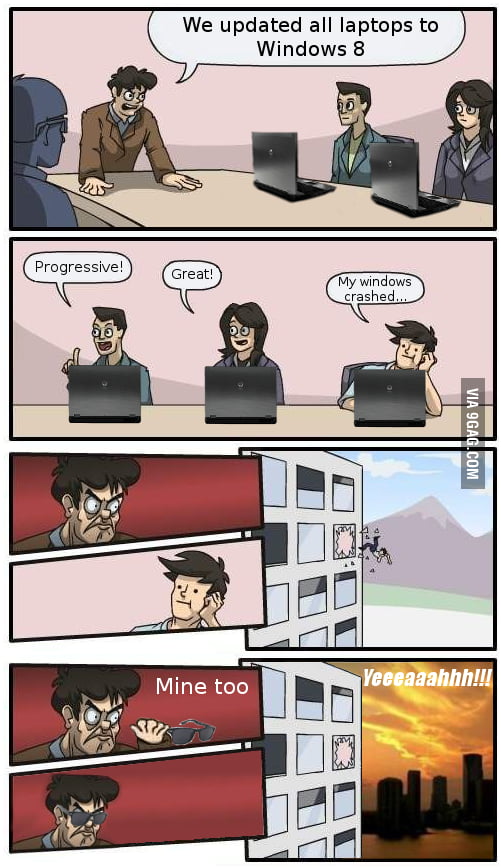 Windows 8th floor - 9GAG