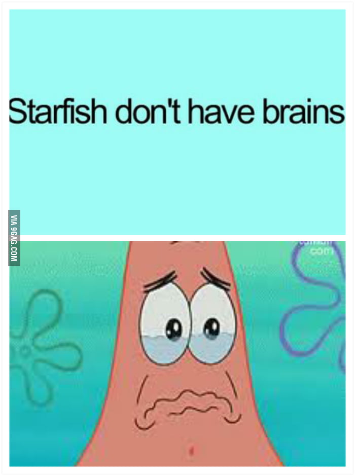 Sad patrick is sad. - 9GAG