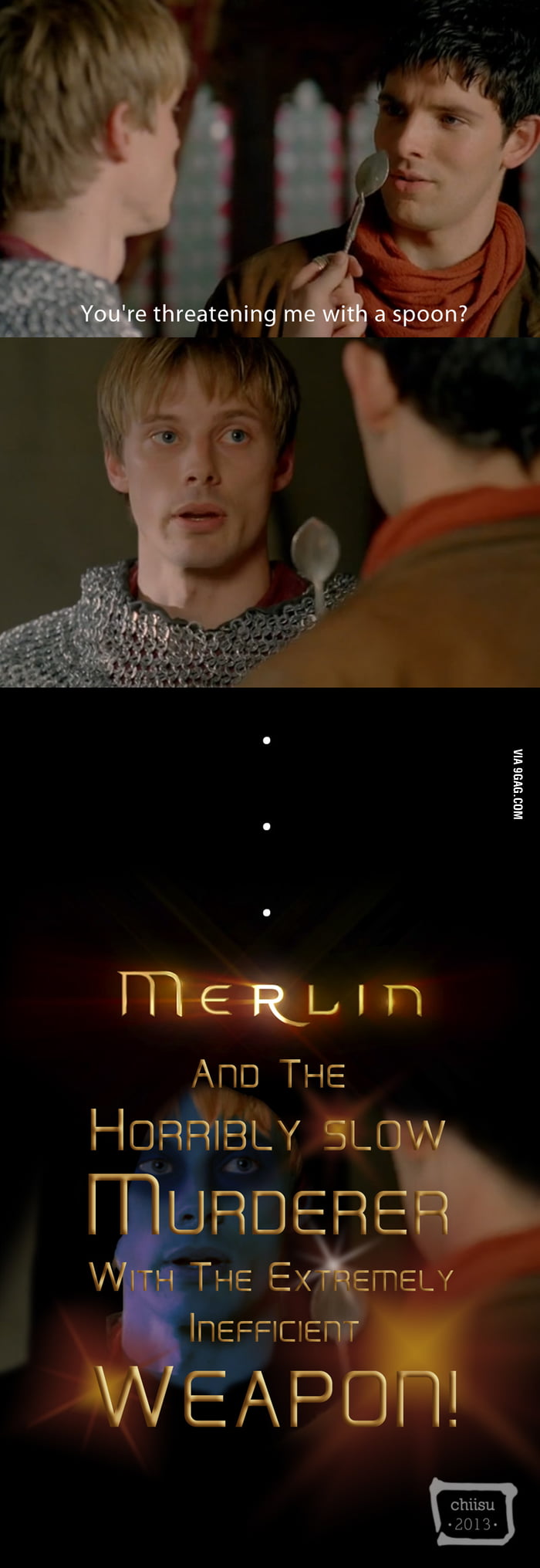 Merlin and the Spoonkiller - 9GAG