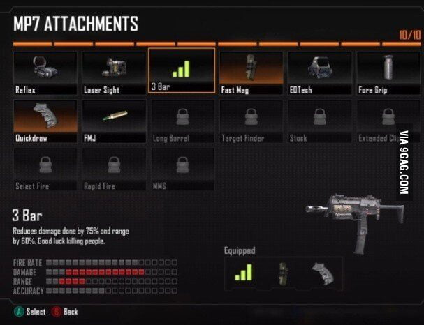 Black ops 2 new attachment - 9GAG