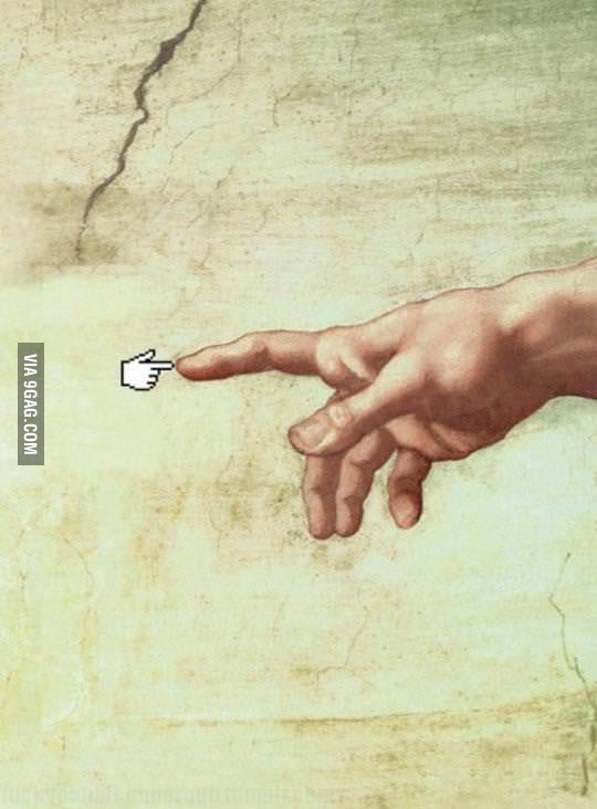 The hand of pointer - 9GAG
