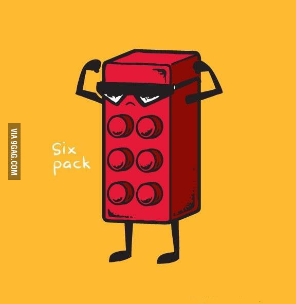 Lego Six Pack - 9GAG