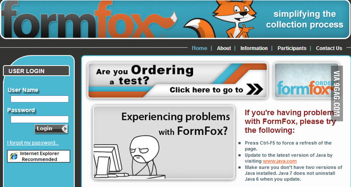 At Work on the FormFox System...lol - 9GAG